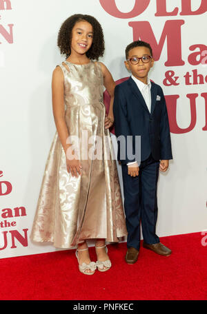 Actress Teegan Johnson (L) and actor Ari Johnson attend 'The Old Man ...