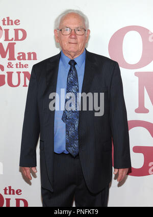 John Hunt attends The Old Man and The Gun Premiere at the Paris Theatre ...