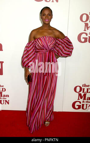Tika Sumpter attends The Old Man and The Gun Premiere at the Paris ...