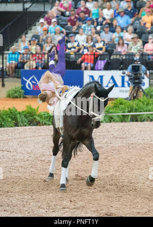 Mill Spring, NC. 20 Sep 2018. FEI WEG Tryon 2018 Continues with Jumping ...