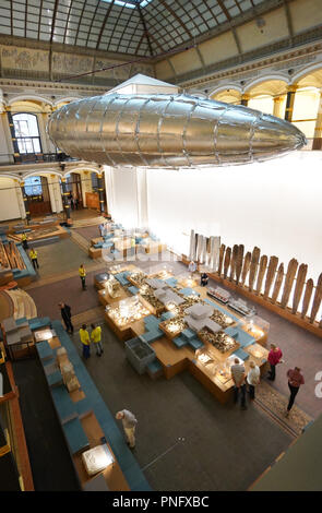 21 September 2018, Berlin: View of an installation by artist Rebecca ...