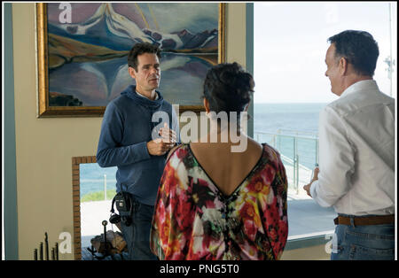 Tom Hanks, Sarita Choudhury, Tom Tykwer and Alexander Black attend ...