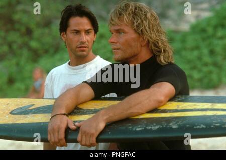 Keanu Reeves & Patrick Swayze Film: Point Break (USA/JP 1991 ...