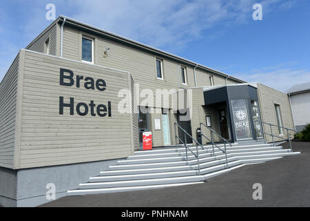 Brae Hotel in Brae Shetland. Used mainly for accommodation for oil ...