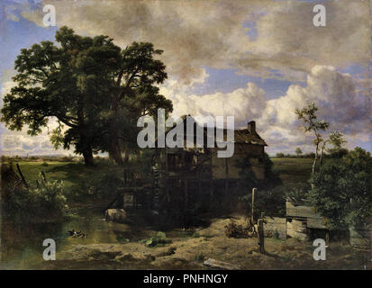 Fourmois Théodore - MILL in Eprave - Belgian School - 19th Century ...