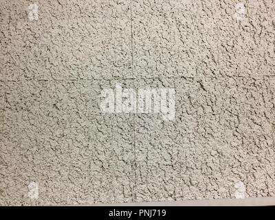 Rough textured white ceiling tiles Stock Photo - Alamy