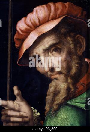 'Cristo ante Pilatos' by Luis de Morales, housed at the Real Academia ...