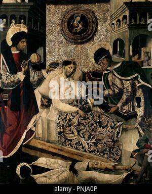 Milagros de los santos médicos Cosme y Damián Stock Photo - Alamy