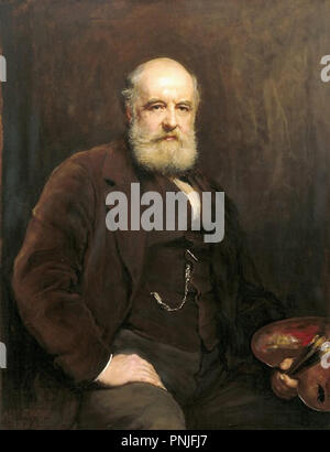 Fildes Sir Samuel Luke - Self Portrait 2 - British School - 19th ...