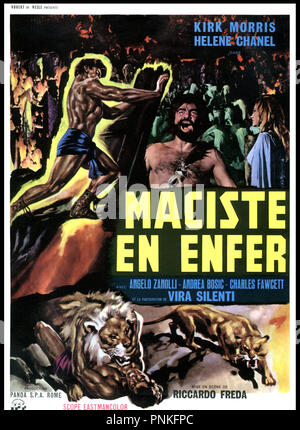Maciste en enfer Maciste all'inferno Year: 1960 - Italy Kirk Morris ...