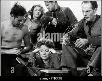 Mary anderson and Hume Cronyn / Lifeboat / 1943 directed by Alfred ...