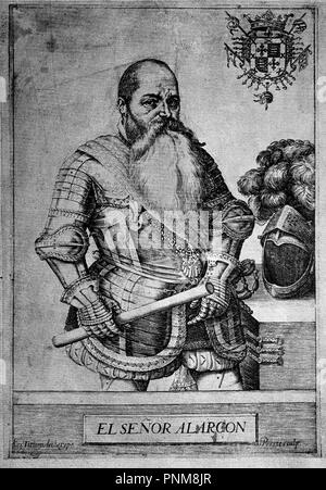 Hernando de Alarcon (1466-1540). Spanish explorer and navigator of the ...