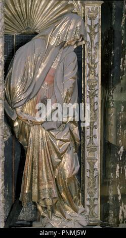 REMATE DEL RETABLO MAYOR - CALVARIO - SIGLO XVI. Author: BALMASEDA JUAN ...