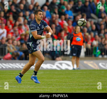 Galway Sportsground, Galway, Ireland. 22nd Sep, 2018. Guinness Pro14 ...