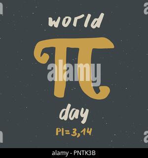 Pi symbol hand drawn icon, Grunge calligraphic mathematical sign ...