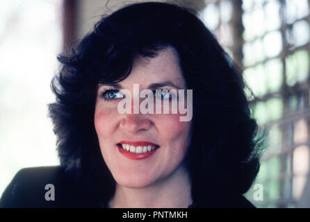 Beautiful Brunette Young Woman, 1981, USA Stock Photo - Alamy
