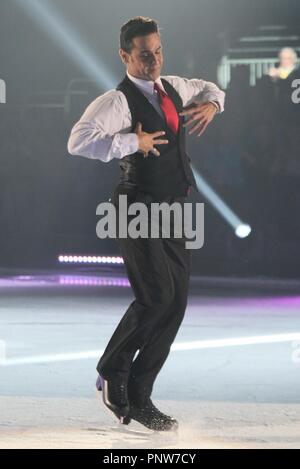 Liverpool,Uk X Factor star Chico performing during Dancing on Ice show ...