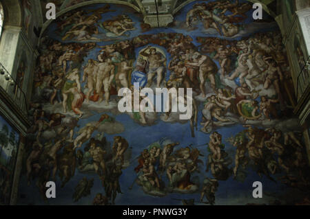 Lucifer, Final Judgment and Hell, fresco, side gallery, Camposanto ...