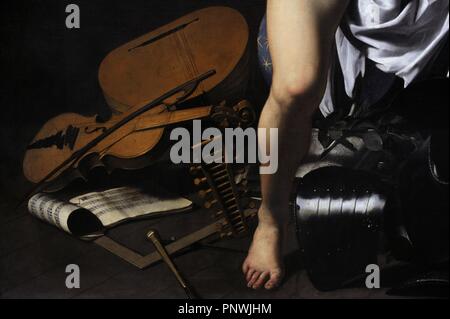 Amor Vincit Omnia 1602 by Caravaggio in the National Gallery or ...