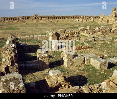 Byzantine Art. Syria. Resafa. Biblical Rezeph. Ruins. Western Asia ...