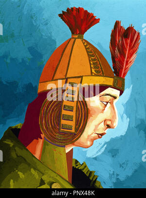 Huayna Capac, Sapa Inca, Incan Empire Stock Photo - Alamy