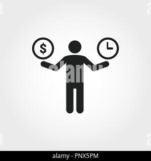Waiting room pictogram illustration Stock Photo - Alamy