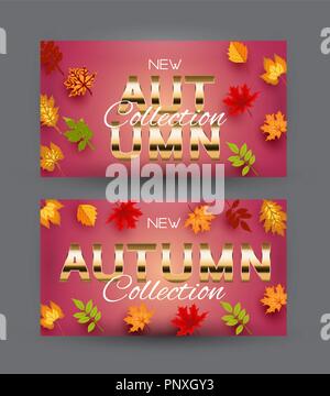 Autumn vector collection Stock Vector Image & Art - Alamy