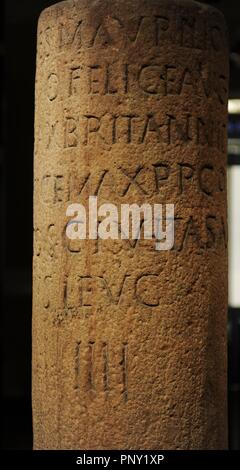 ancient world, Roman Empire, milestone, 217 AD, Puster Valley, South ...