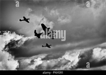 RAF Air Display - 100th Anniversary Stock Photo - Alamy
