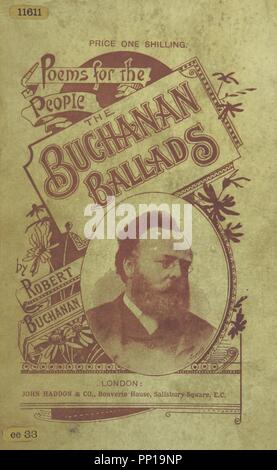 Buchanan's Poems for the People. no. 1 Stock Photo - Alamy