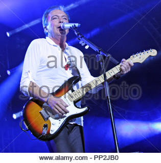 Singer, songwriter and guitarist David Cassidy is shown performing on ...