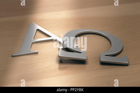 Alpha first letter Greek alphabet represents various concepts in many ...