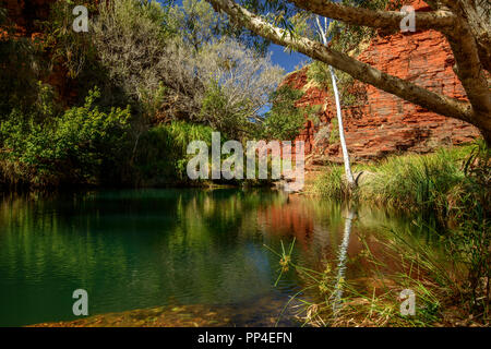 inside Gorge Knox, karijini national park, Western Australia Stock ...