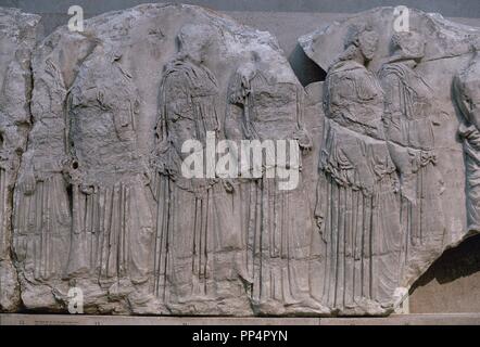 FRISO DEL PARTENON - SIGLO V AC. Author: PHIDIAS. Location: ACROPOLIS ...