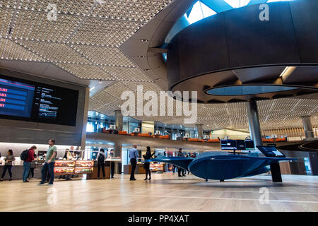 The interior of Bloomberg's HQ in London Stock Photo - Alamy