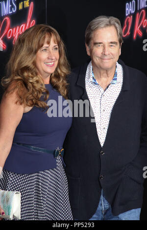 (l-r) Beau Bridges and Wendy Treece at the World Premiere of Max Payne ...