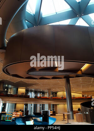 The interior of Bloomberg's HQ in London Stock Photo - Alamy