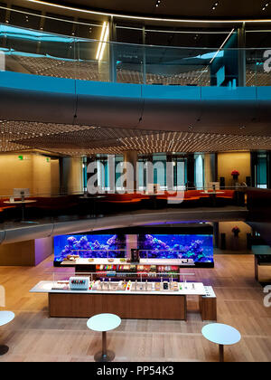 The interior of Bloomberg's HQ in London Stock Photo - Alamy