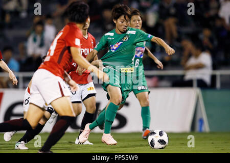 Tokyo, Japan. 22nd Sep, 2018. Riko Ueki (Beleza) Football/Soccer ...