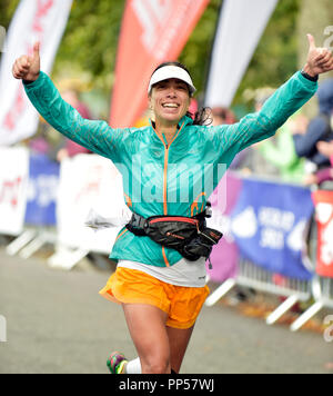 Scotland, UK. 23rd Sept 2018. 2018 Baxters Loch Ness Marathon PICTURED ...