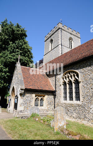 The Church of St Giles, Codicote Stock Photo - Alamy