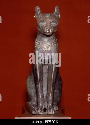 London. England. British Museum, The Gayer-Anderson Cat ca. 600 BC ...