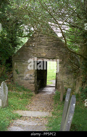 The Lych gate, 13th century Church of St Peter and St Paul, Long ...
