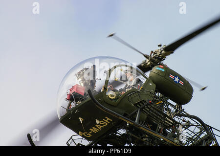M.A.S.H. Bell 47 helicopter in New Zealand Stock Photo - Alamy