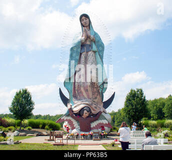 World's Tallest Our Lady of Guadalupe in Windsor, Ohio Stock Photo - Alamy