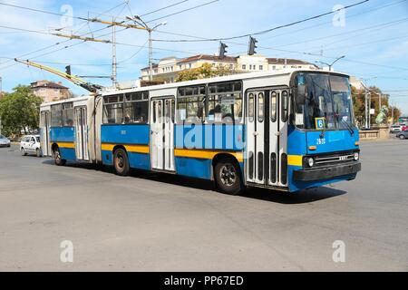 Trolley-bus, Sofia, Bulgaria Stock Photo - Alamy
