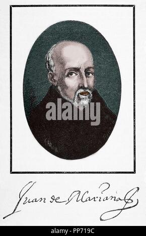 Juan de Mariana or Father Mariana (1536-1624). Spanish Jesuit priest ...