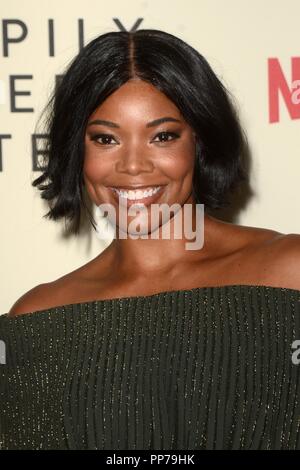 LOS ANGELES - SEP 20: Gabrielle Manning at the Nappily Ever After ...