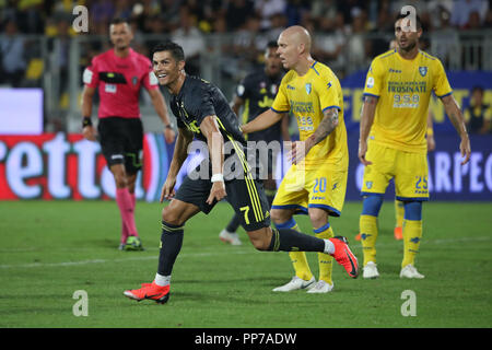 Cristiano Ronaldo of Juventus celebrates after scoring a goal on ...