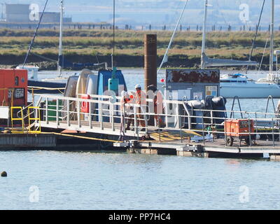 Queenborough, Kent, UK. 24th Sep, 2018. Queenborough Harbour Trust is ...